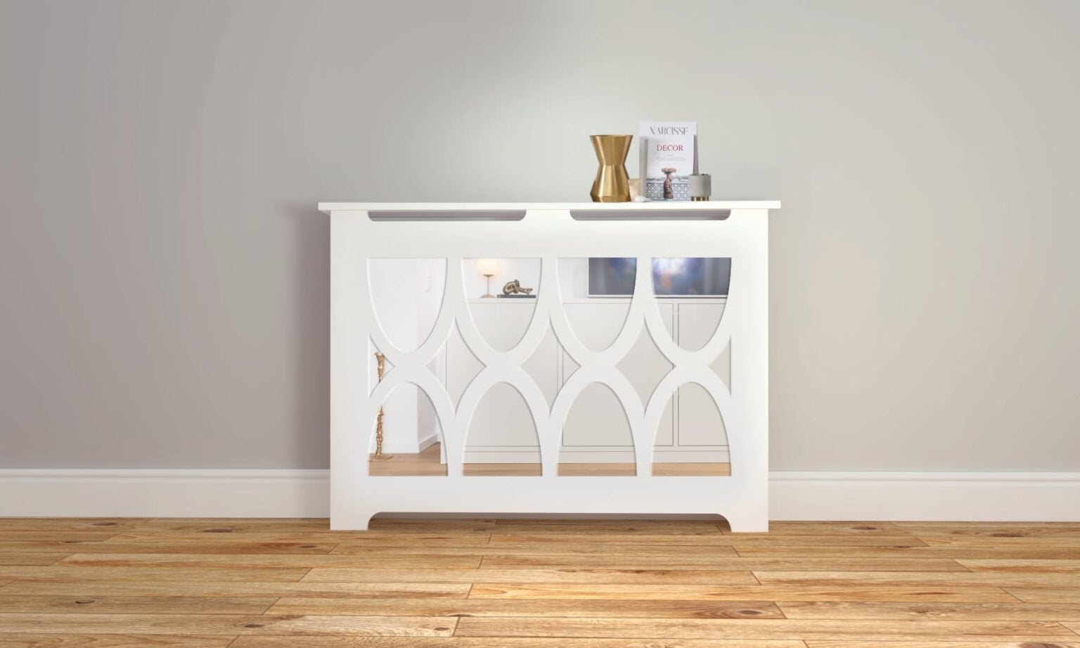 Stylish Mirror Rad Cover - Radiator Covers